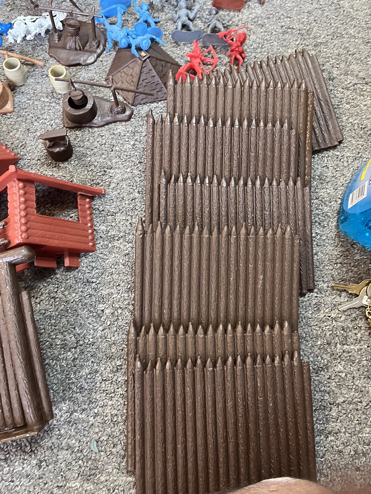 Vintage 1978 Marx Fort Apache #4202 w/box, cavalry indians - W/ Extra ...