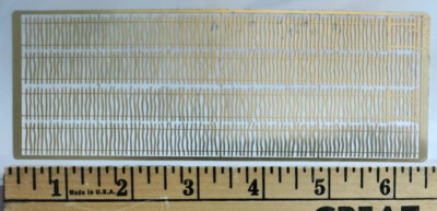 Scale Link SLF34P/H HO SPLIT CHESTNUT PALING FENCE. (Wavy Board Fence ...