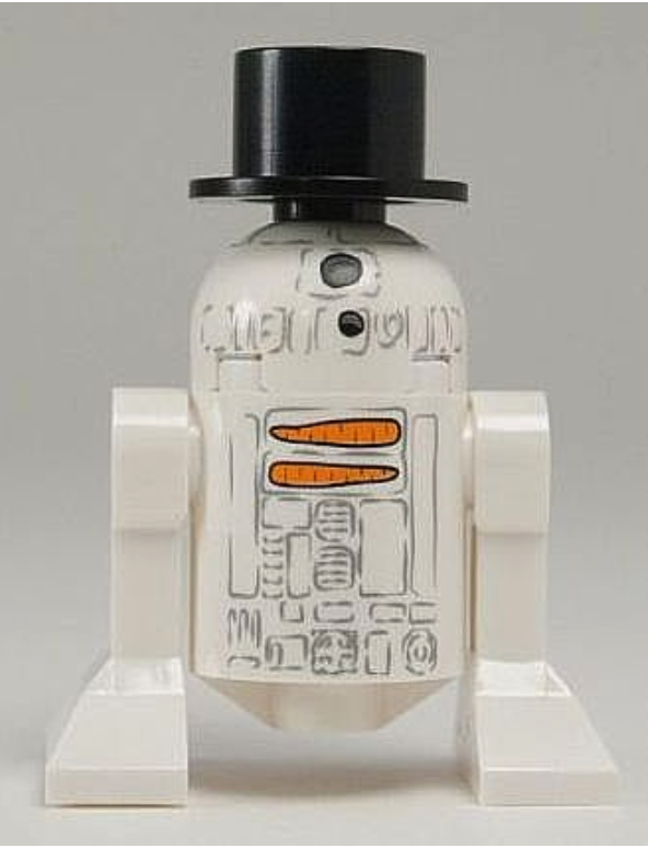 Lego R2-D2, R3-D5, R7-A7 T7-O1 Star Wars Astromech Droid Minifigure Lot ...