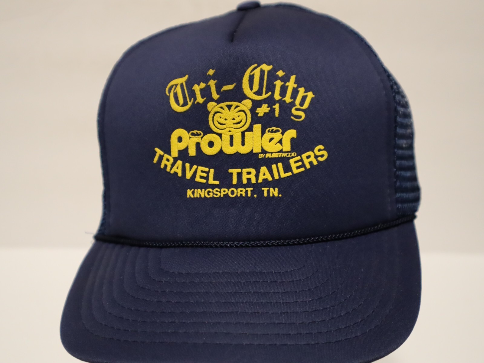 Vintage Prowler Travel Trailers Trucker Hat 1980's Bl… - Gem