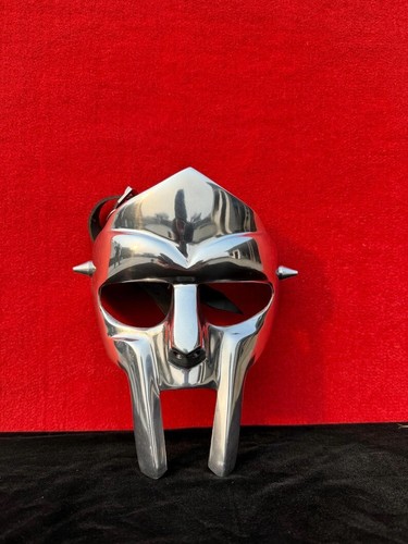 Mad Villain Gladiator Face | MF Doom Mask ~ Anti Rust & Mirror Finish ...
