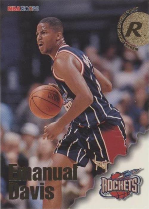 1996-97 NBA Hoops - Rookies Emanual Davis #284 (RC) for sale online | eBay