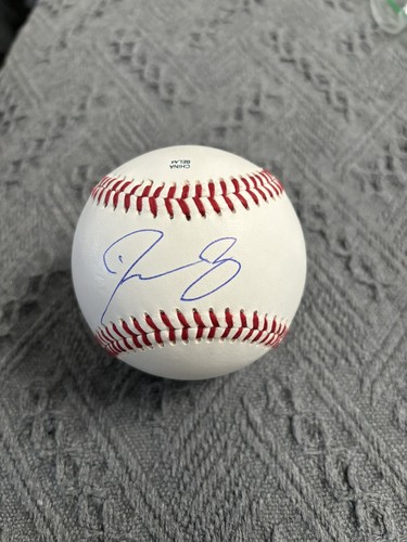 Drew Burress Georgia Tech SIGNED RAWLINGS NCAA BASEBALL BAS BECKETT ...