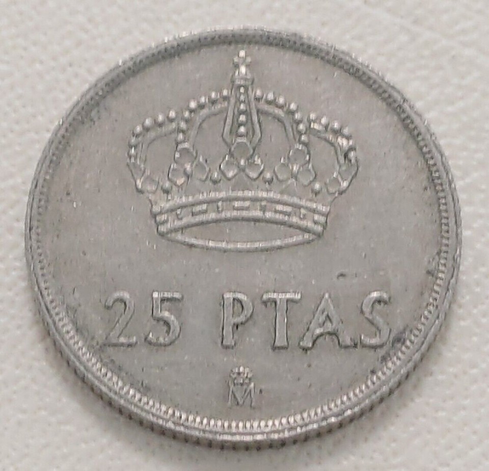 Spain 25 PTAS 1982 Espana Five pesetas Kayihan coins T137 | eBay