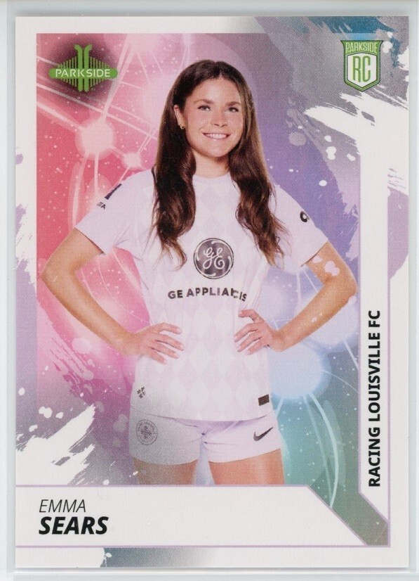 2024 Parkside NWSL Volume 1 Soccer Emma Sears RC #48 | eBay