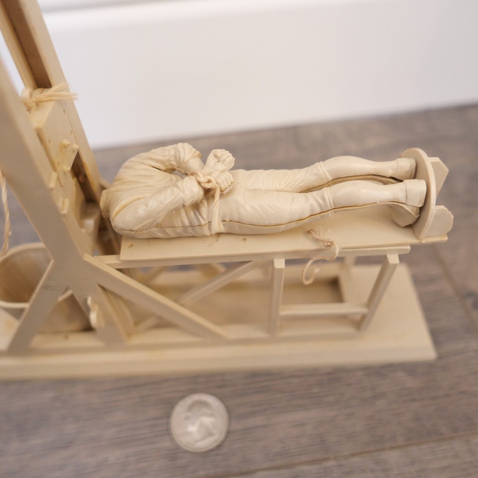 1964 Aurora Plastics Chambers of Horrors Guillotine Model Kit unpainted ...