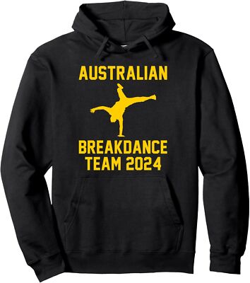 Australian Breakdance Team 2024 Breakdancing Meme Unisex Hooded ...