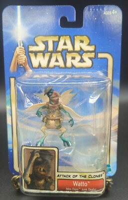 Star Wars Attack of the Clones Watto Mos Espa Junk Dealer Figure Hasbro ...