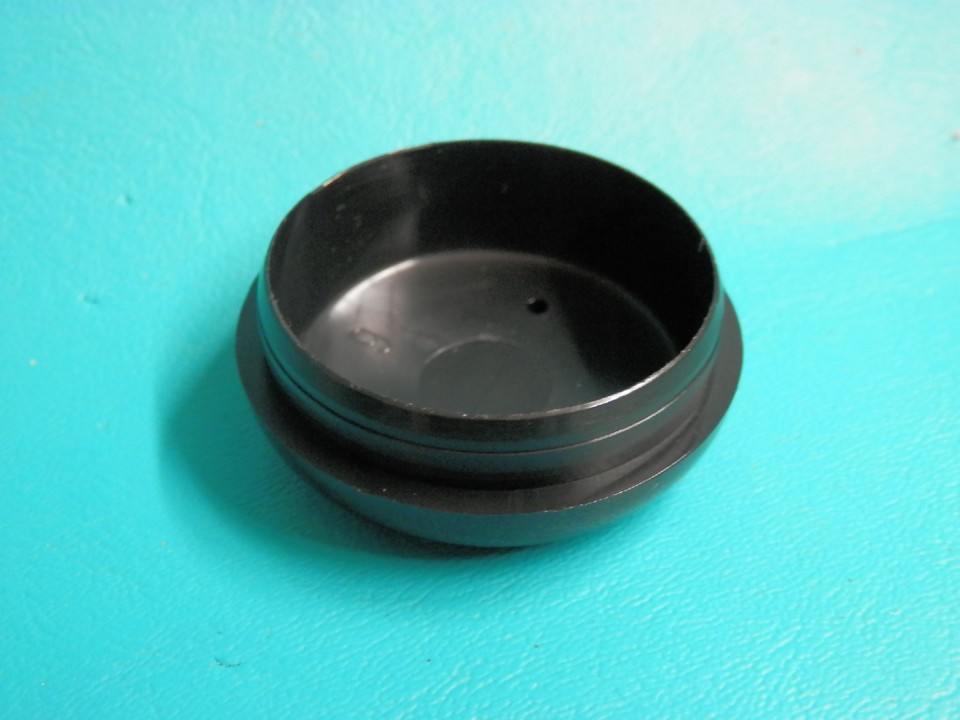 16 Plastic Black Wrought Iron Patio Chair Leg Inserts Cups Glide Caps 1 ...