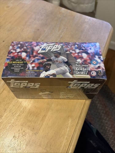 1997 Topps Baseball Series 2 Hobby Jumbo Box Look4 Derek Jeter AUTOs | eBay