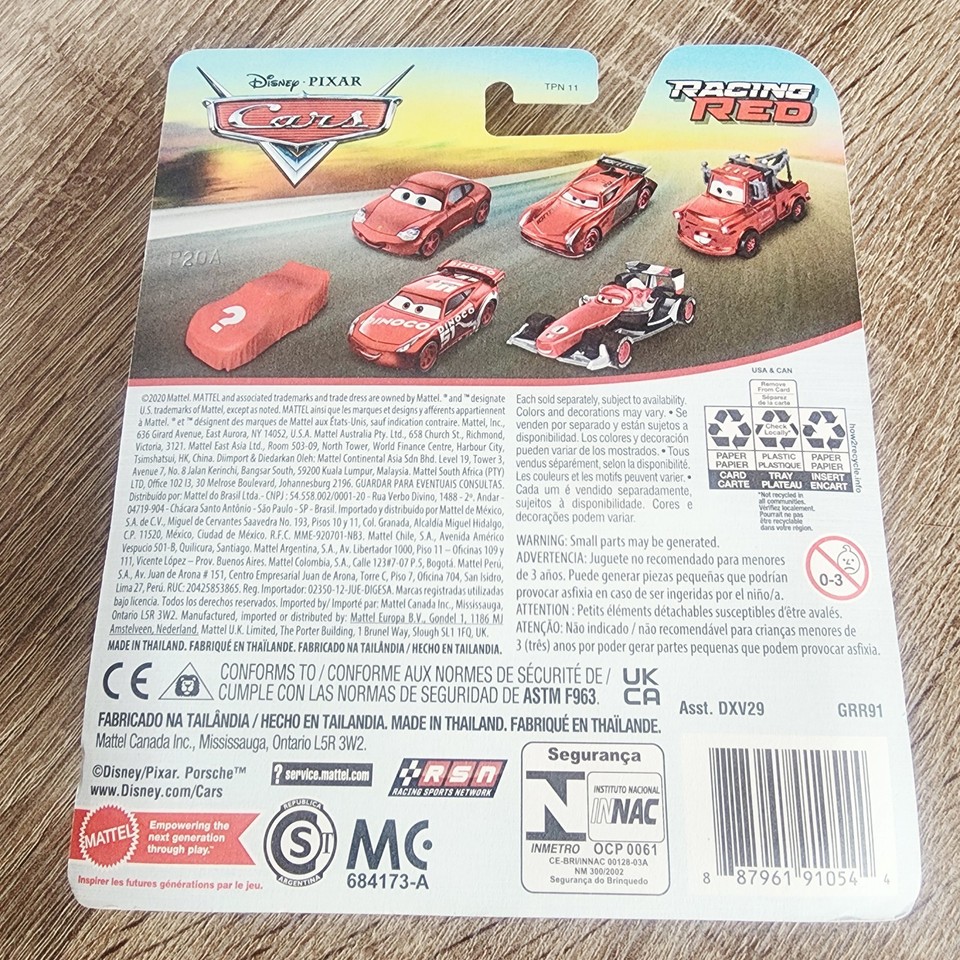 Disney Pixar Cars RACING RED DINOCO CRUZ RAMIREZ Diecast Metal ...