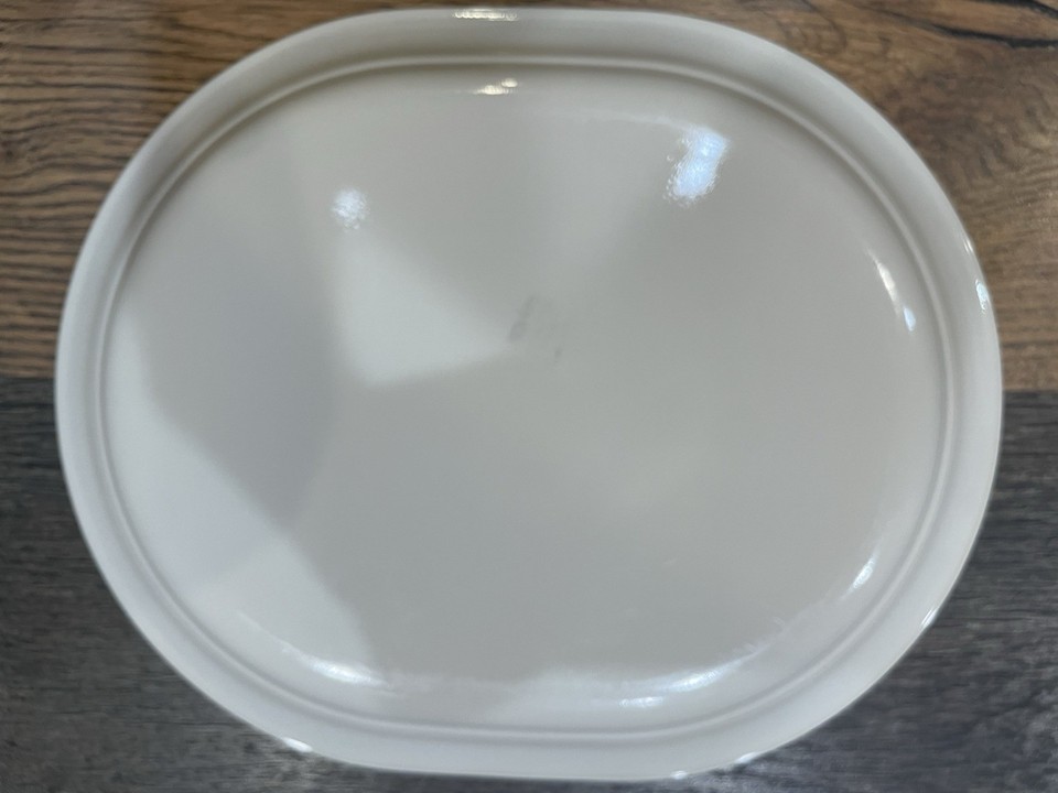 Corelle ROYAL GARDEN Corning PLATTER 12 1/4" X 10" Blue Orange Yellow ...