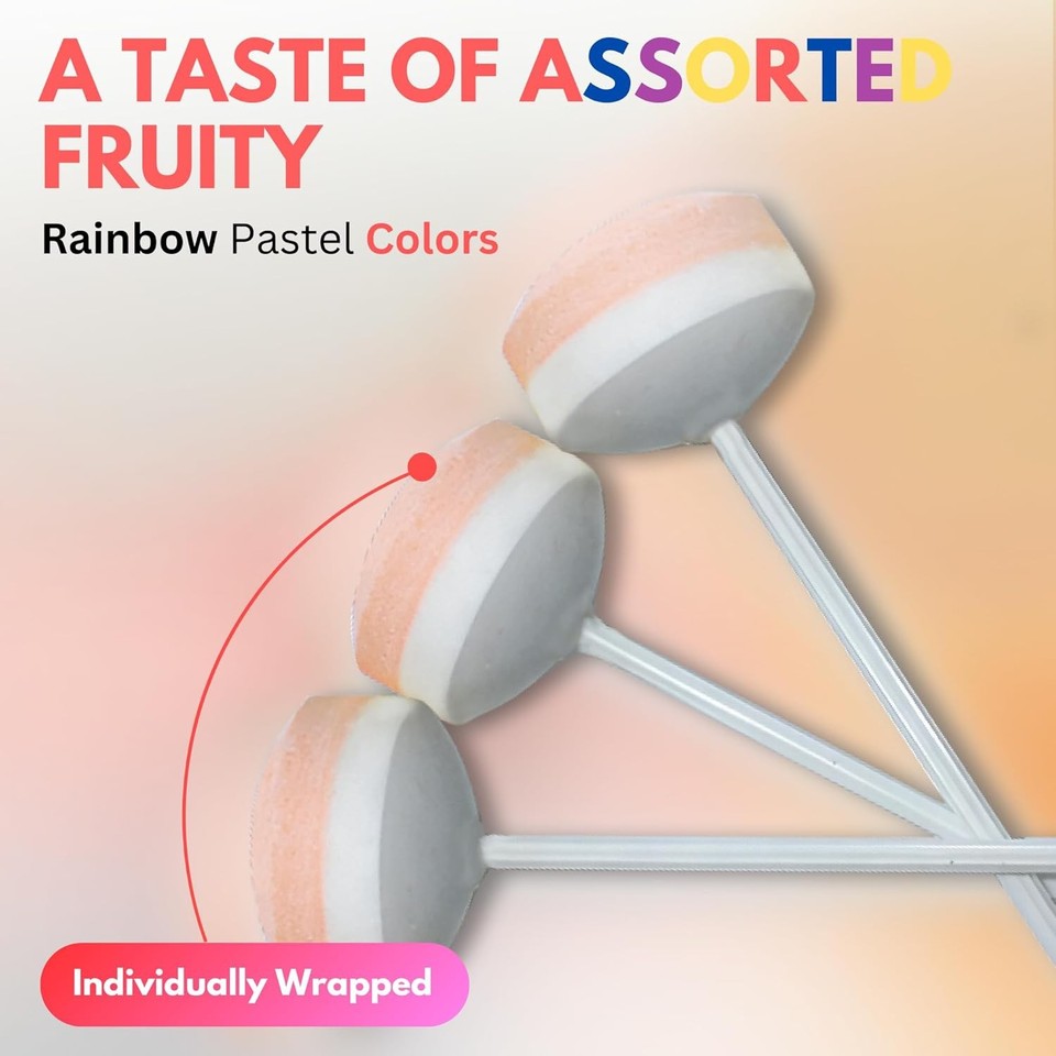 Fresh Finest Bulk Round Dreamy Lollipops - Individually Wrapped ...