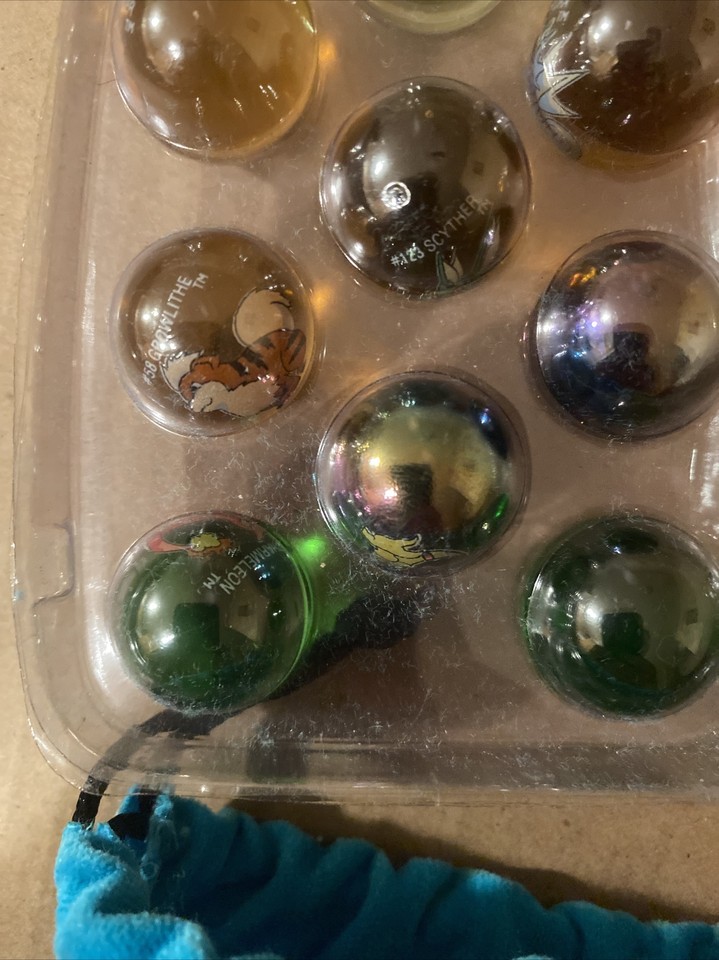 POKEMON COLLECTOR MARBLE POUCHES SERIES 2 # 45 VILEPLUME 9 marbles ...