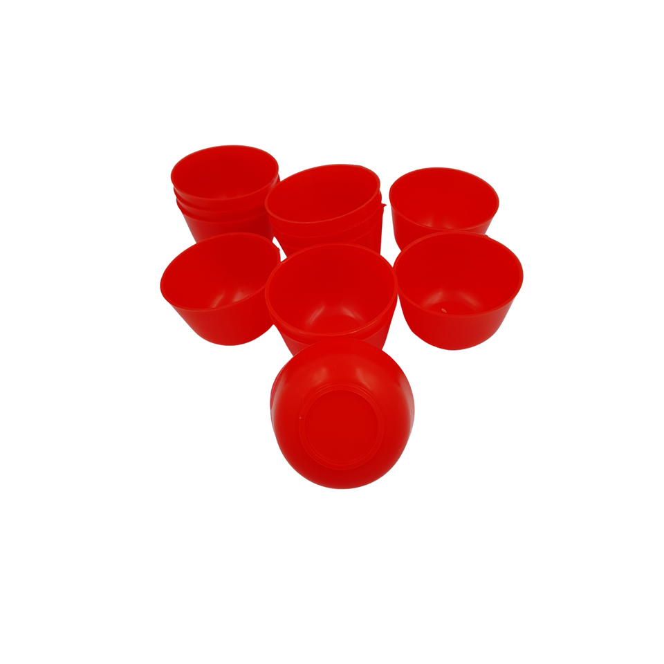 Puto Mold Talam Pichi Kutsinta Lompang Red Color 36 pieces 5cm Kueh ...