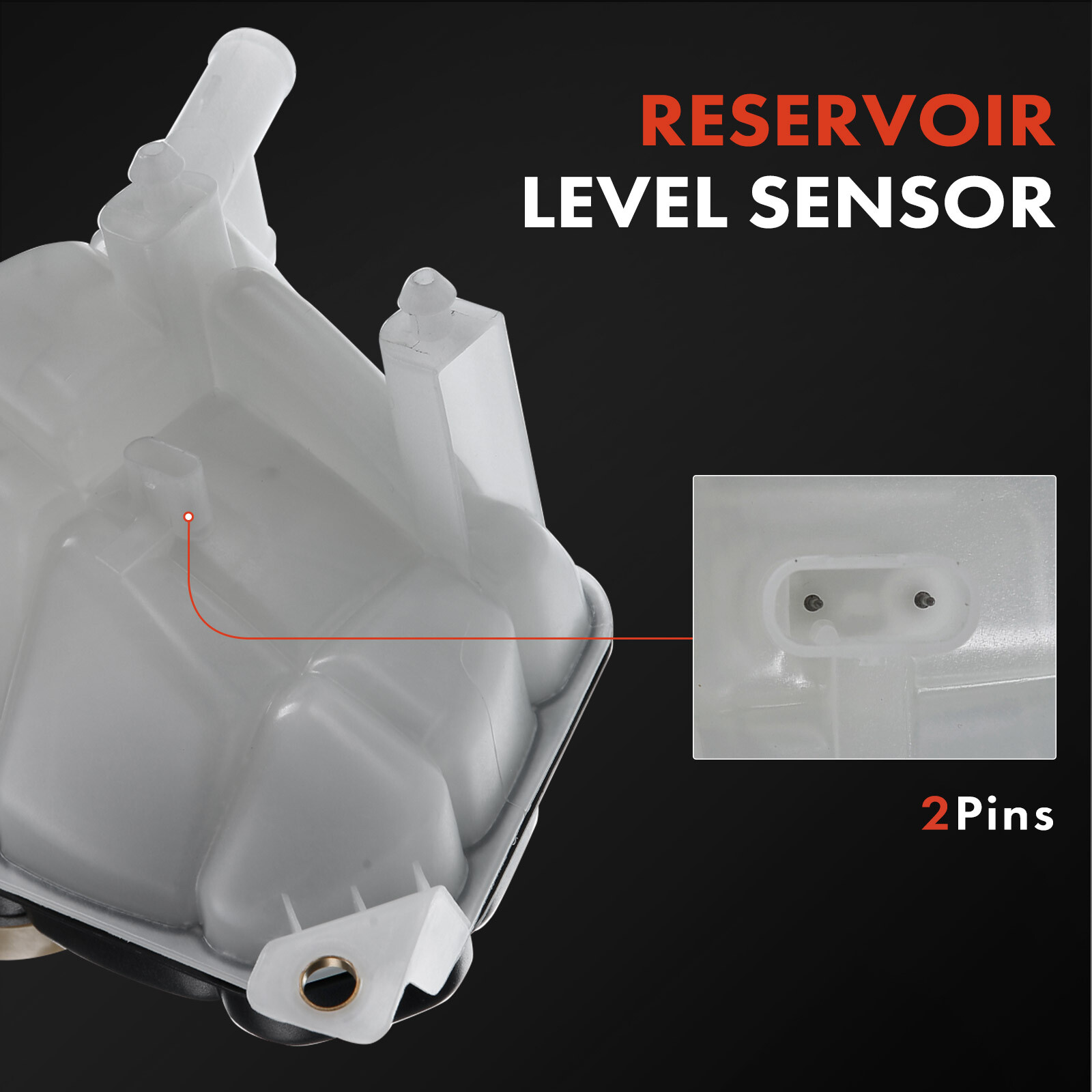 Coolant Expansion Tank for Mercedes-Benz X164 W166 C929 GL ML GL350 ...