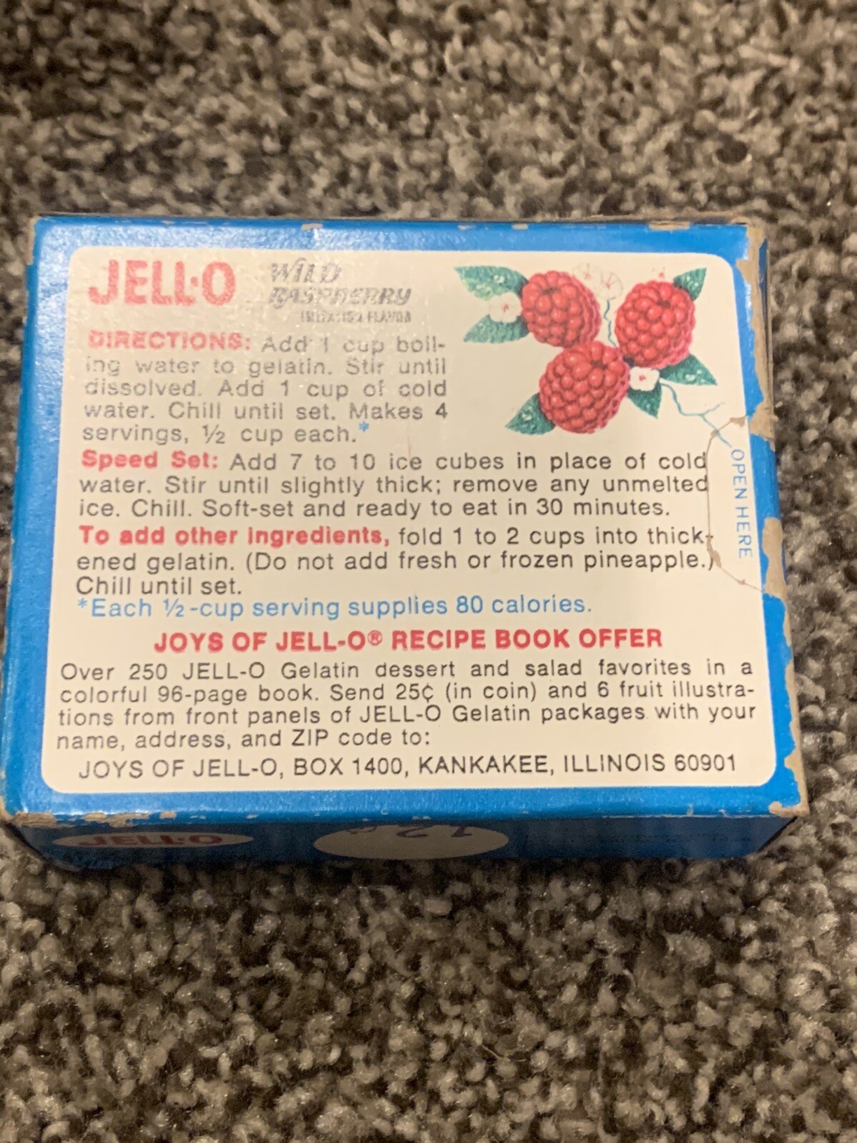 Lot Of Sealed Jell-O Boxes Coconut Crème Orange Wild Raspberry | eBay