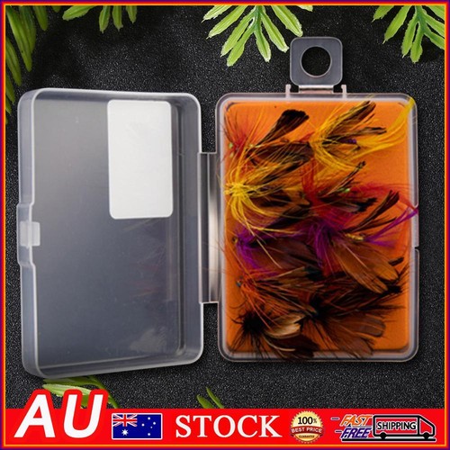 10pcs Trout Fly Fishing Lure Feather Artificial Insect Topwater Baits ...