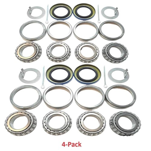 Trailer Wheel Hub Bearings Kits L44649/L68149 for 3500# 1.719'' Spindle ...