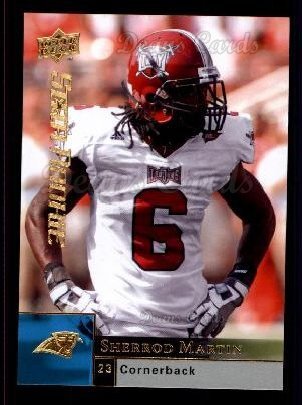 2009 Upper Deck #209 Sherrod Martin Panthers RC 8 - NM/MT | eBay