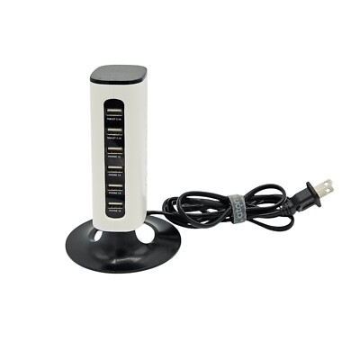 Atomi Charge Tower Pro 40W 6-Port USB Desktop Charger | eBay