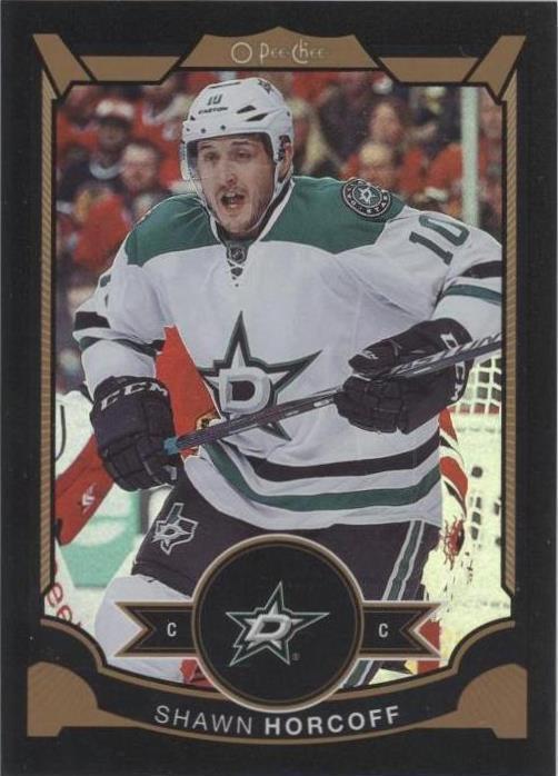 2015-16 O-Pee-Chee - Shawn Horcoff #385 Rainbow Foil Black /100 for ...