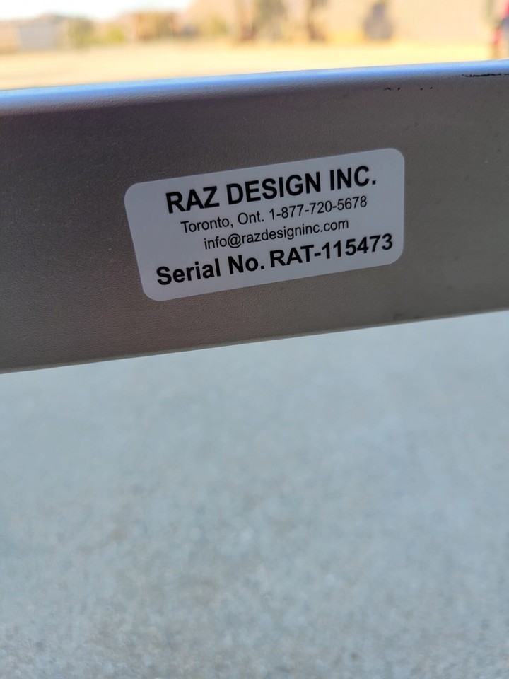 NEVER USED - UPGRADED- RAZ AT Tilt Shower Chair Commode Roll IN Shower ...