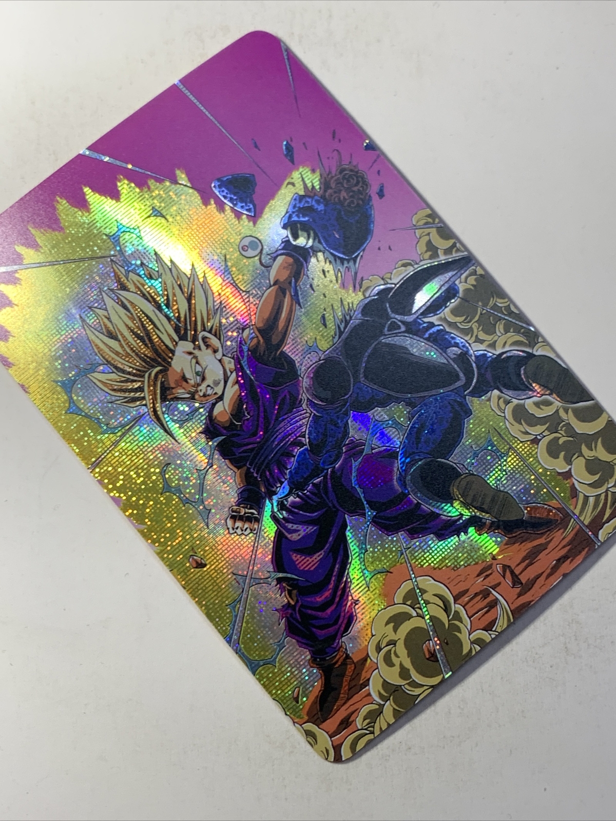 Super Saiyan Gohan Battle Dragon Ball Z ACG DBZ Goddess Anime Card Holo ...