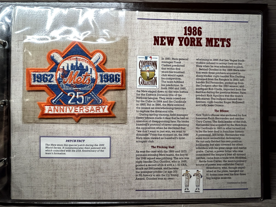 Official MLB Cooperstown Patch Collection Willabee & Ward - 10 Patches ...