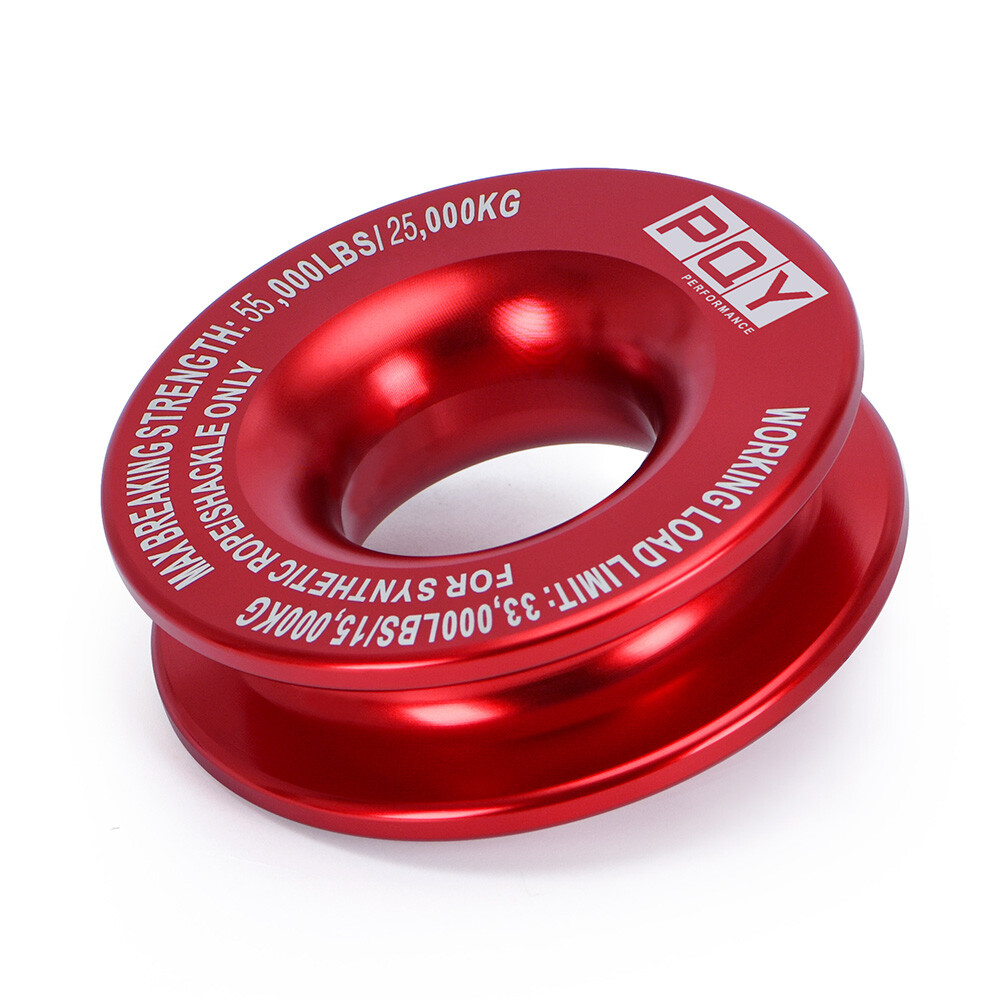 Snatch Recovery Ring 66000lbs Winch Fits ATV UTV SUV Truck Off-Road ...
