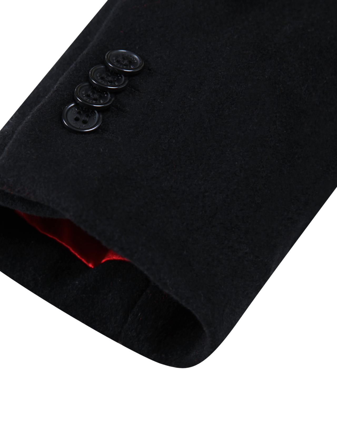 Mens Black Wool Long Covert Overcoat Warm Winter Mod Cashmere Coat ...