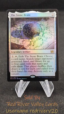 1x The Stone Brain FOIL - Brother's War #247 | eBay