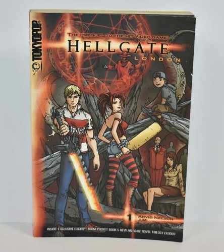 Hellgate London Vol 1 Paperback Graphic Novel Book Arvid Nelson Manga ...