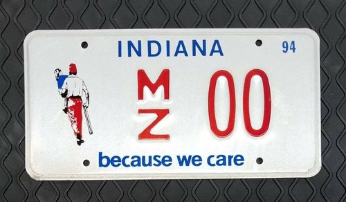 1994 Indiana Specialty Vanity License Plate - Masonic Murat Temple AZ ...