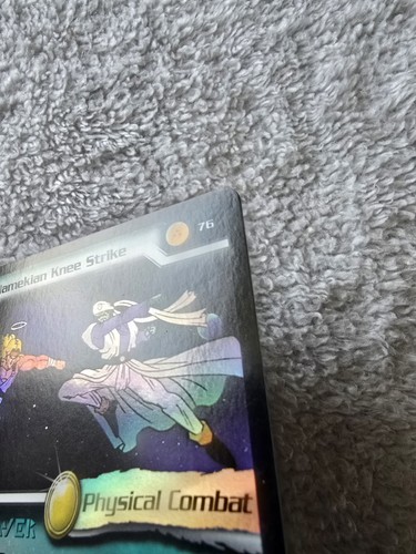 DBZ Dragon Ball Z FOIL Namekian Knee Strike 76 CCG Unlimited World ...