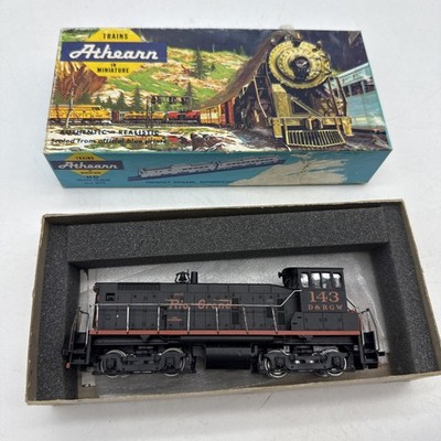 Athearn SW1000 Powered Denver Rio Grande Switcher #143, HO scale Train ...