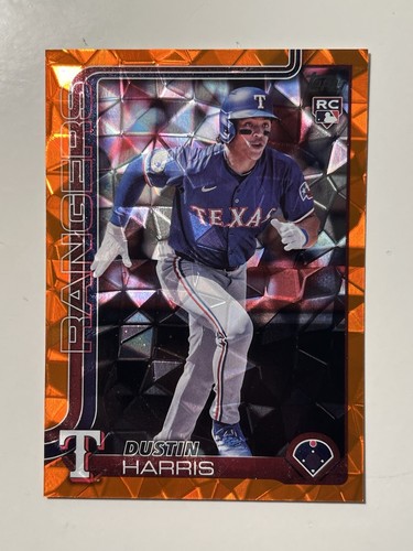 2025 Topps Series 2 Dustin Harris Orange Diamanté Foil /25 RC | eBay