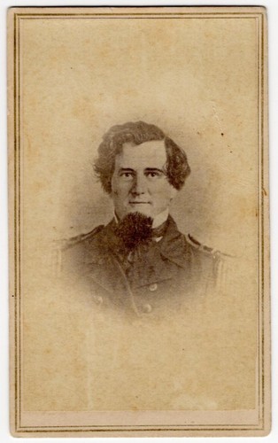 ORIGINAL CARTE DE VISITE OF CONFEDERATE NAVAL COMMANDER JOHN NEWLAND ...