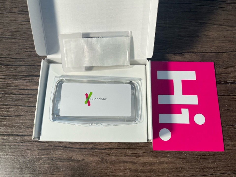 23andMe Saliva Collection Kit New In Box Exp 2027 Free Fast Shipping ...