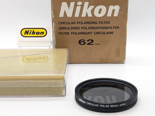 Genuine [MINT in Box] Nikon 62mm Circular Polarizing Filter PL from ...
