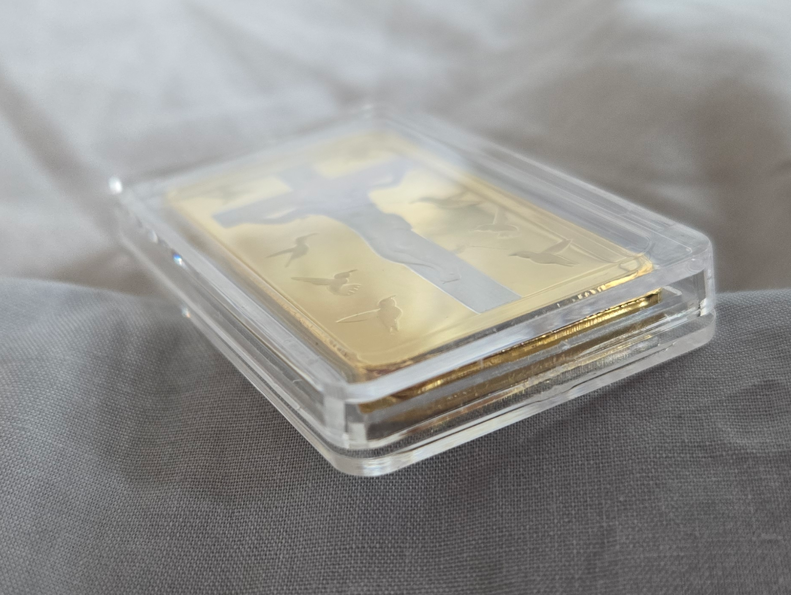 JESUS CHRIST 10 Commandments Gold Silver Bar Church God Holy Bible ...
