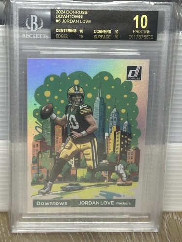 2024 Jordan Love Downtown BCG 10 Pristine Black Label - RARE | eBay