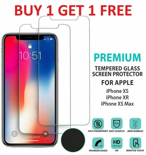 Gorilla Screen Protector For Apple iPhone 12 13 11 X Tempered Glass 100 ...