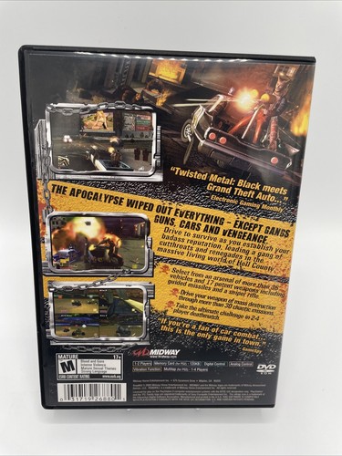 Roadkill PlayStation 2 PS2 Complete CIB Tested Fast Shipping ...