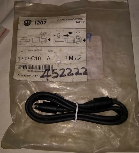 Allen Bradley 1202-C10 Communications Cable, Series A (2 Pcs Lot) | eBay
