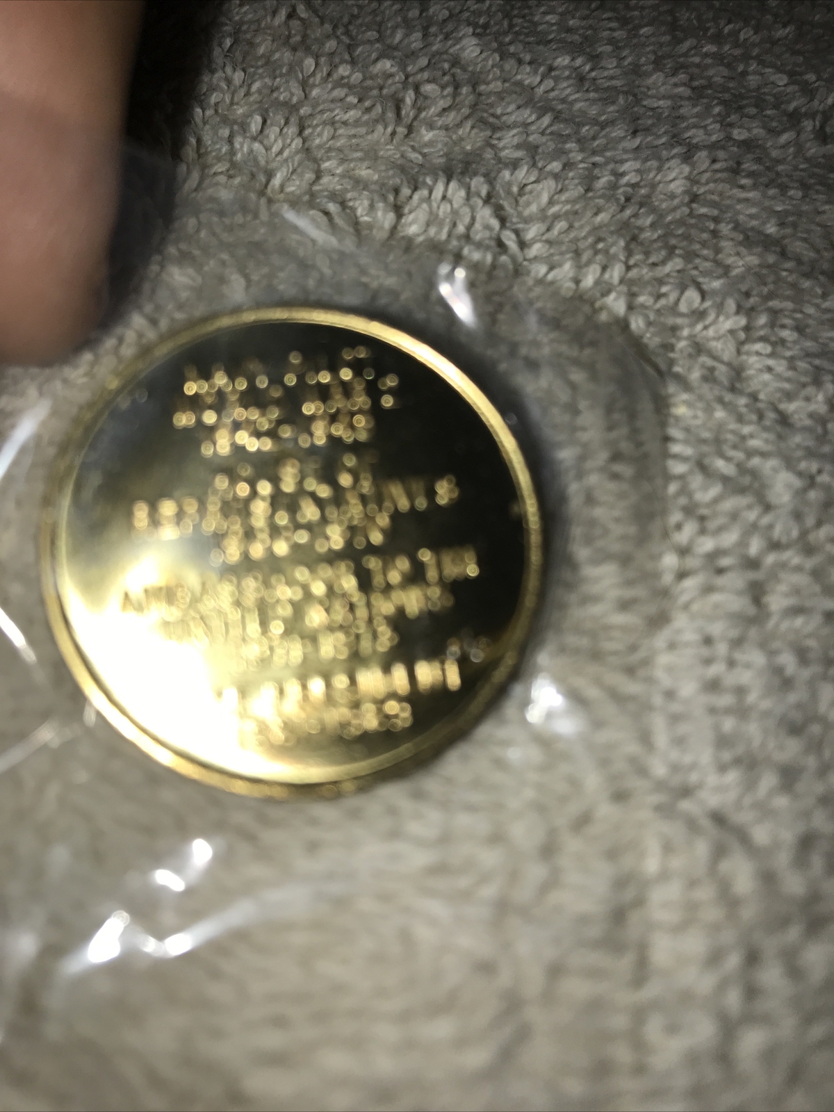 Gorge H. W. Bush 41st president 1989- 1993 coin ,token ,collection Gold ...