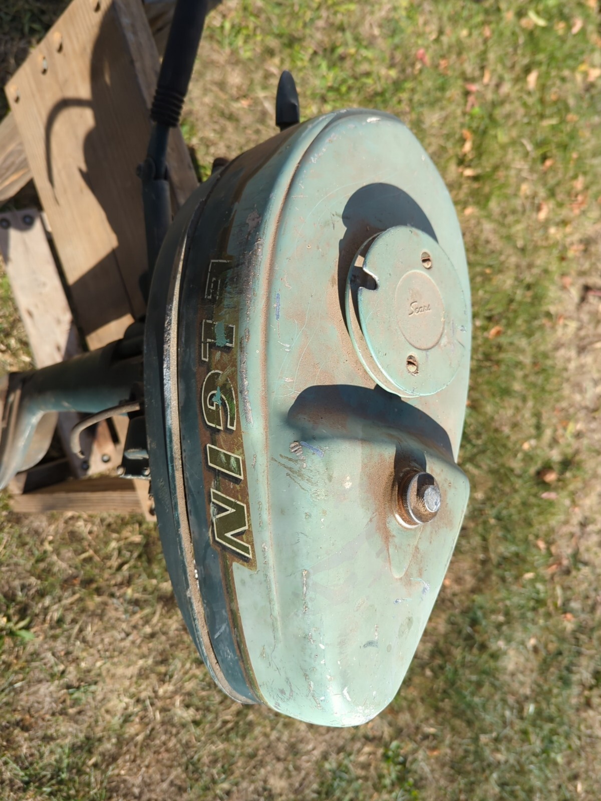Vtg Elgin 5hp 571.58561 Sears Outboard Boat Motor For Parts #1.1 | eBay