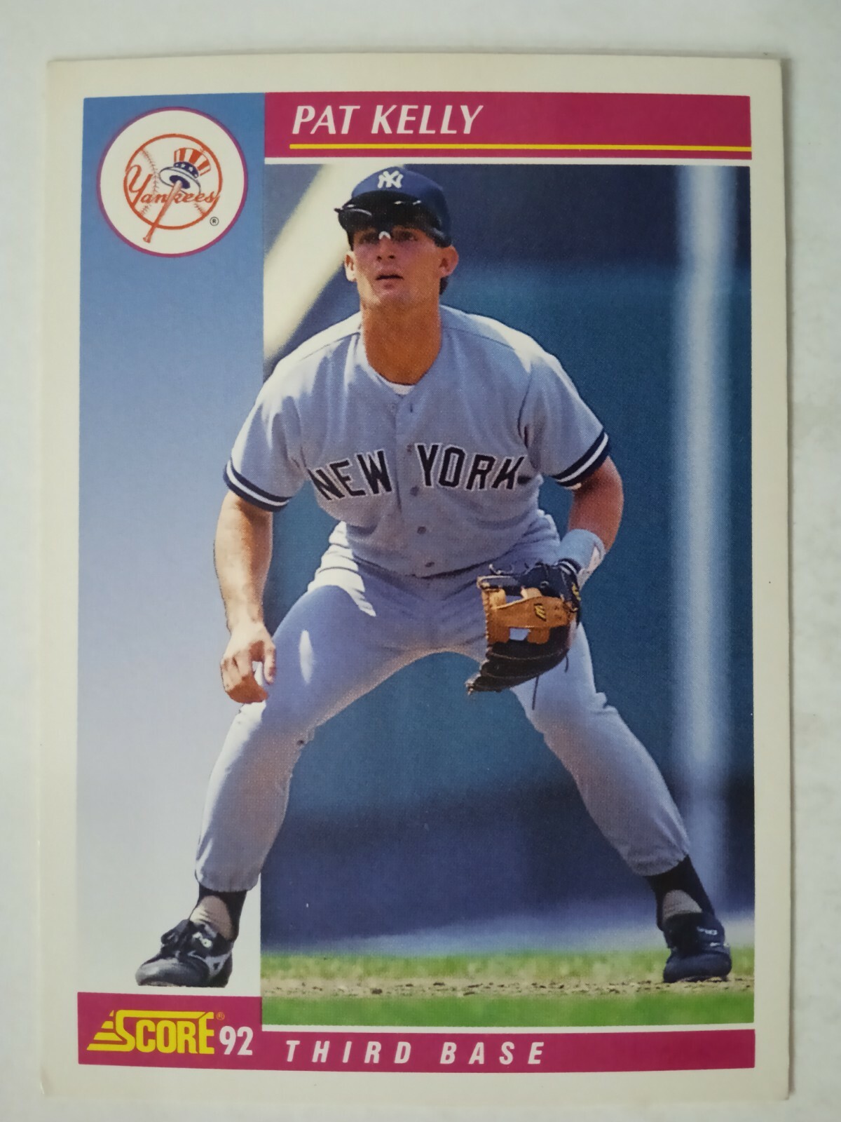 CARD SCORE 92 BASEBALL YANKEES KELLY n 185 OTTIMA | eBay