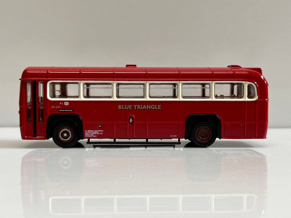 EFE 23312 - AEC RF Bus Blue Triangle - Route 612 Colchester - Boxed ...