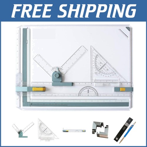 Multifunctional A3 Drafting Table with Parallel Motion & Anti-Slip ...